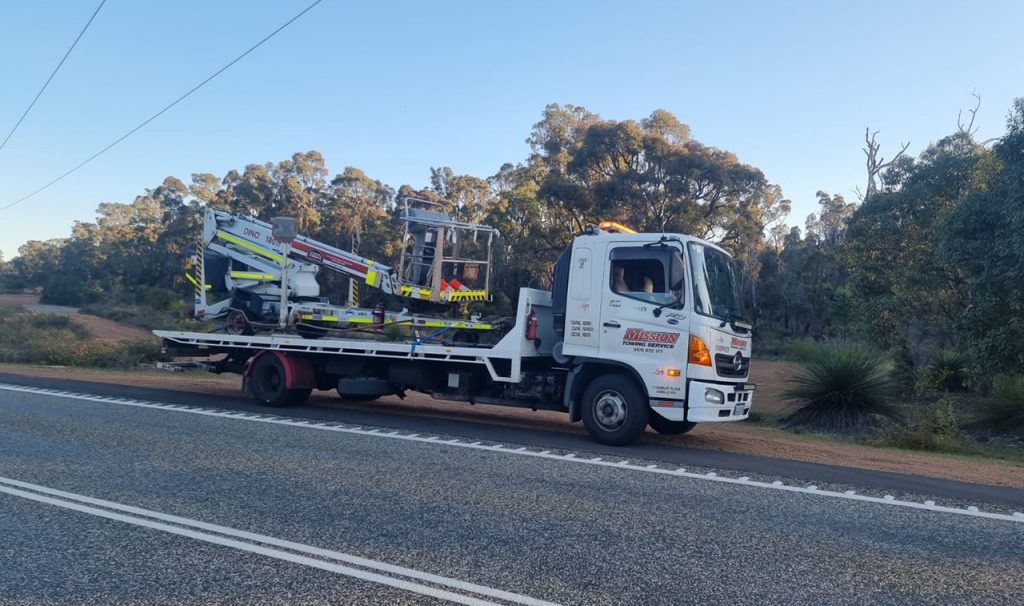 Tilt Tray Service Perth Australia | Mission Towing Service